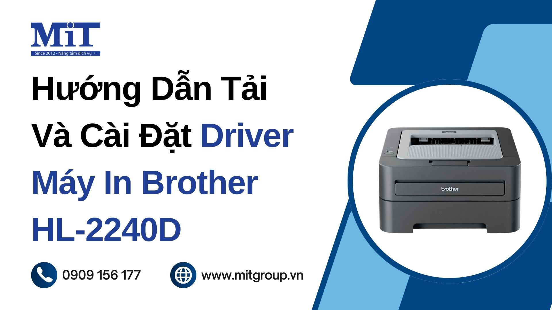 Hướng Dẫn Tải Và Cài Đặt Driver Máy In Brother HL-2240D