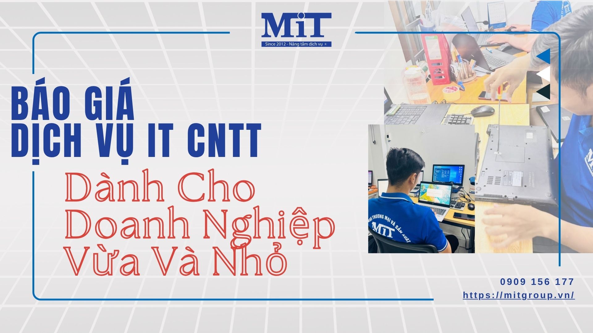 Báo Giá Dịch Vụ IT CNTT Dành Cho Doanh Nghiệp Vừa Và Nhỏ